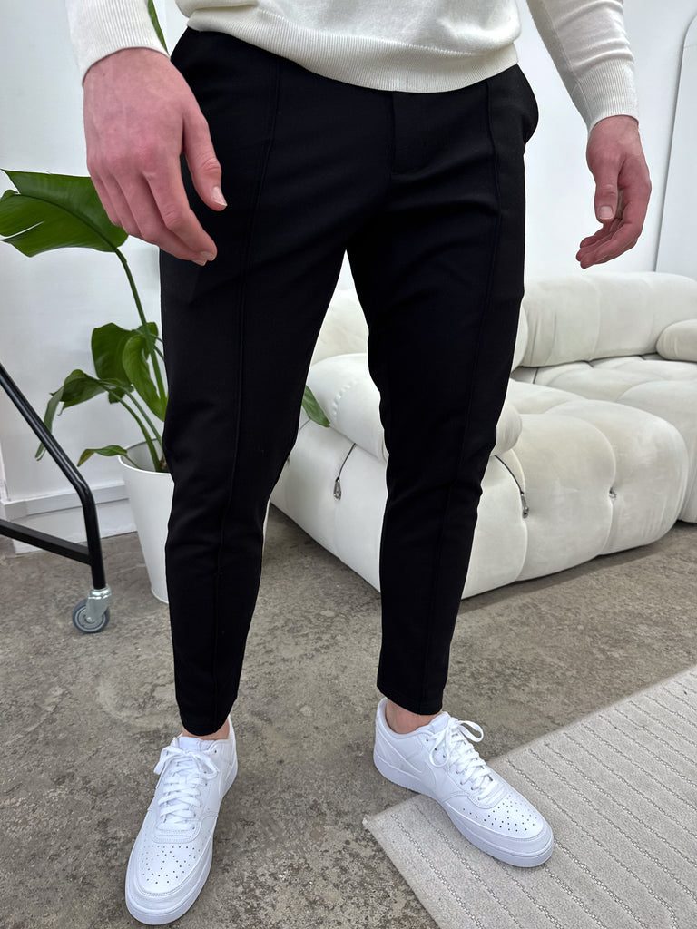 capone Luxe Trousers - Black – Cali-clothing.com
